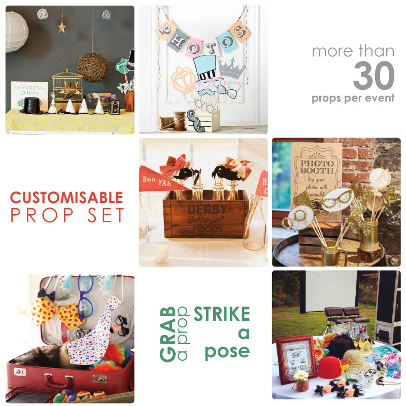 Photo Booth Props - Selfie Machine